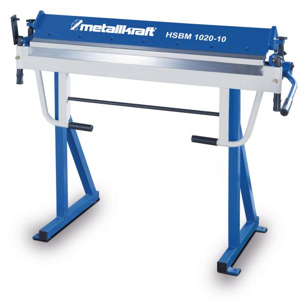 METALLKRAFT Manuelle Schwenkbiegemaschine HSBM 1020-10 - Koch Mannes